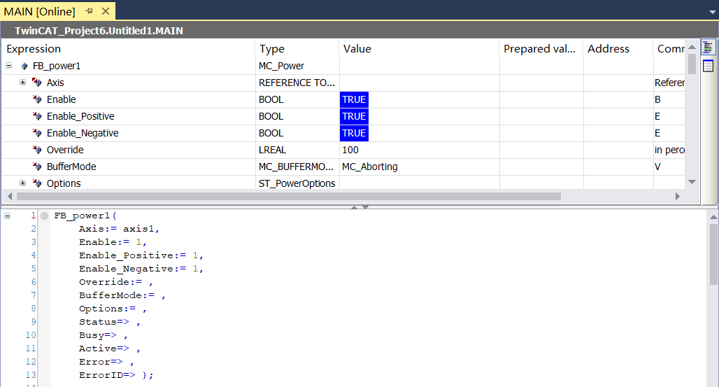 TwinCAT 3 Login及Online界面常见问答: TwinCAT3 Login登录之后Online无法显示在线监控窗口。变量区可以正常监控，程序区域不显示变量当前数值。 | 倍福虚拟学院